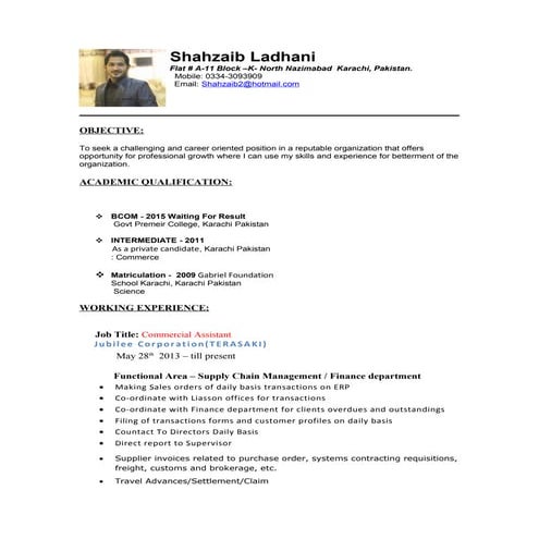 Shahz Saleem CV-NEW | DOC