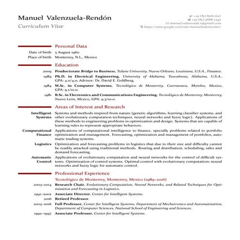 CV_short_english | PDF