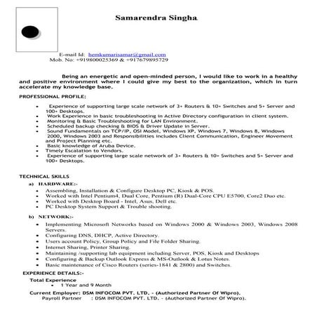 Tanveer Ahmad Complete Cv | DOC
