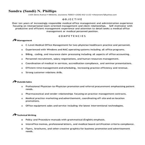 Sandi's Resume docx | DOCX