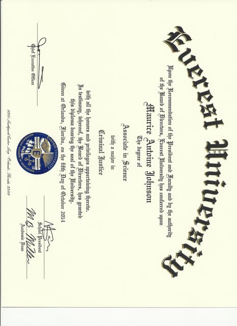 BASIC OC CERTIFICATE | PDF