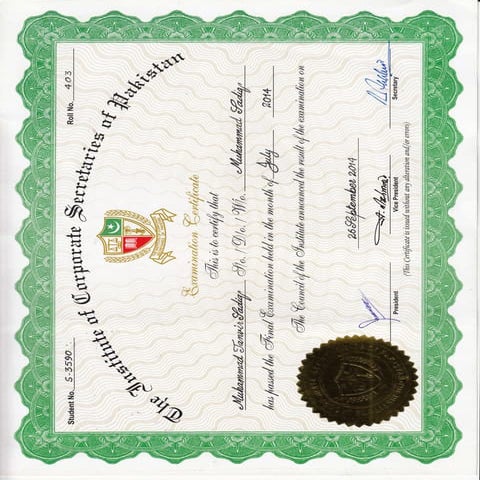 02-01Education ICSP Certificate | PDF