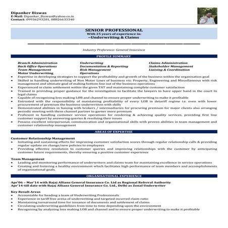 Resume_Dipanker | DOC