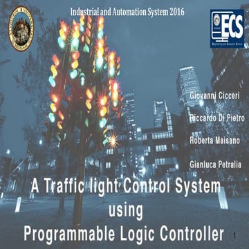 A TRAFFIC LIGHT CONTROL SYSTEM USING PROGRAMMABLE LOGIC CONTROLLER | PDF