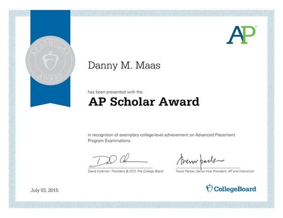 your-ap-awards-certificates | PPT