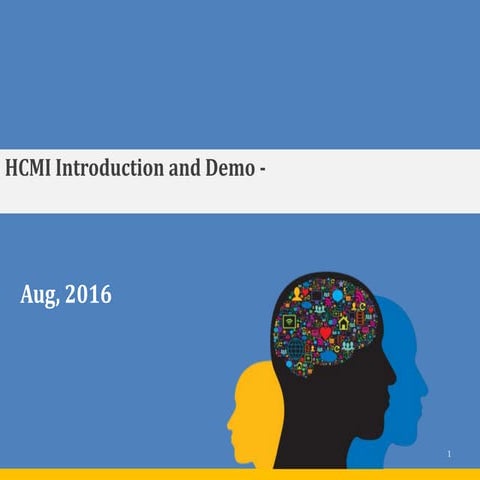 HCMI Intro SOLVEPro Demo Deck Aug 2016e | PPT