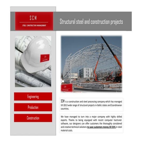 SCM_Structural reference 2008-2013 | PDF