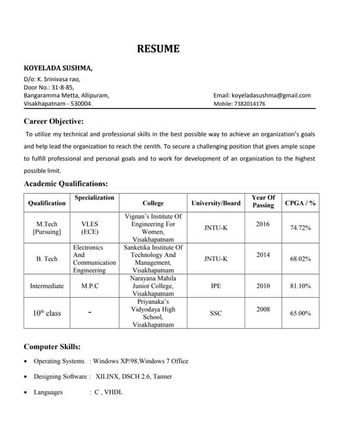 Renu - Resume updated - 11092014 | DOC