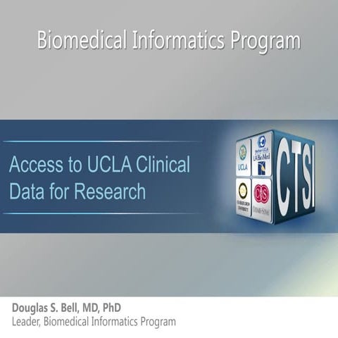 Access to UCLA Clinical Data for Research | PPTX