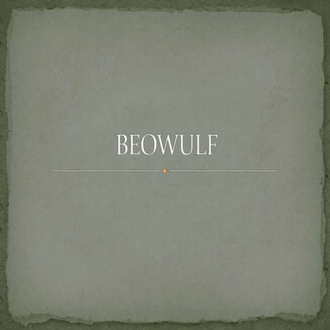 Beowulf | PPT