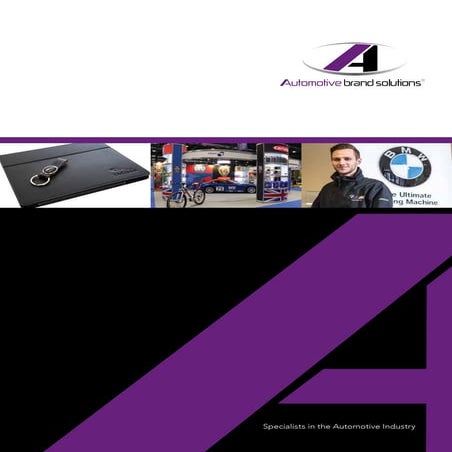Automotive brand solutions brochure | PDF