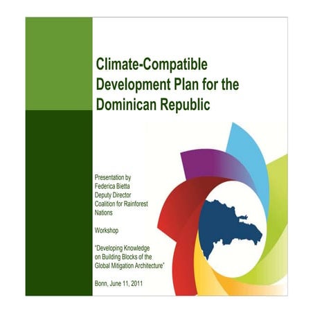 Climate-Compatible Development Plan for the Dominican Republic | PDF