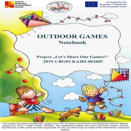 2 Big Outdoor games Project "Let's share our games!" | PDF