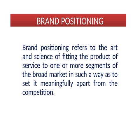 2 Brand Positioning Examples in the domestic.ppt