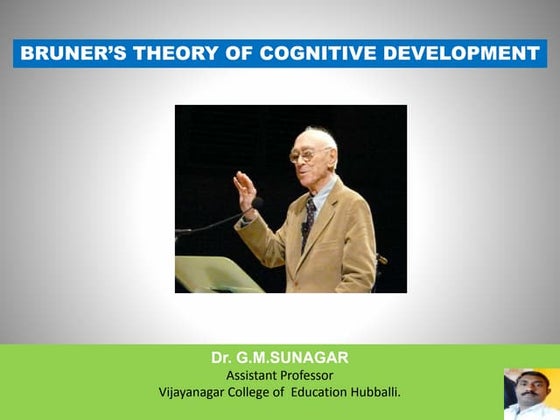Cognitive development jerome s bruner | PPT