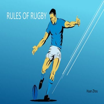 Rugby basic rules and terminology | PPTX