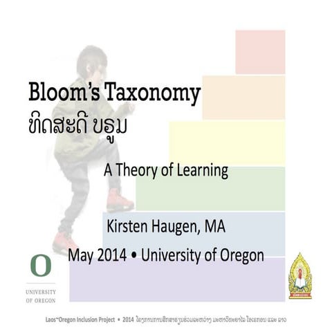 Bloom's Taxonomy | PPT