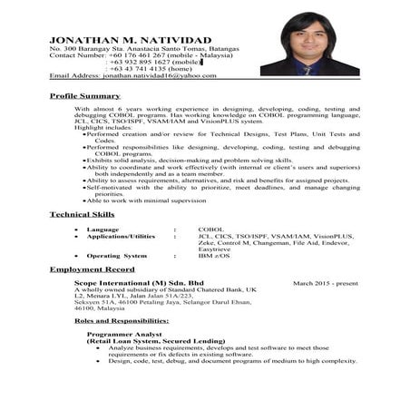 Jonathan M Natividad_CV | DOC