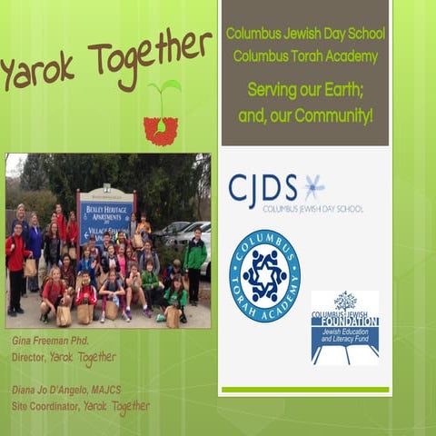 Yarok Together Slides Columbus, Ohio 6%2F2016 (1) | PPT