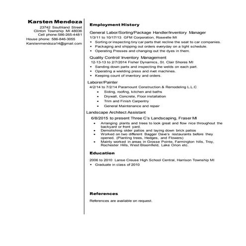 Resume Ken Wheeler | DOCX