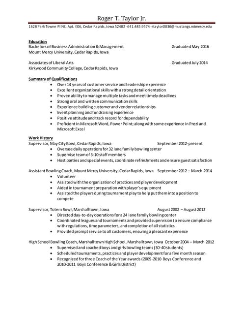 Resume (2) | PDF
