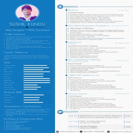 Sushil_Exp_CV_new | PDF