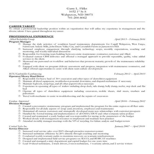 garryresumefin | DOCX