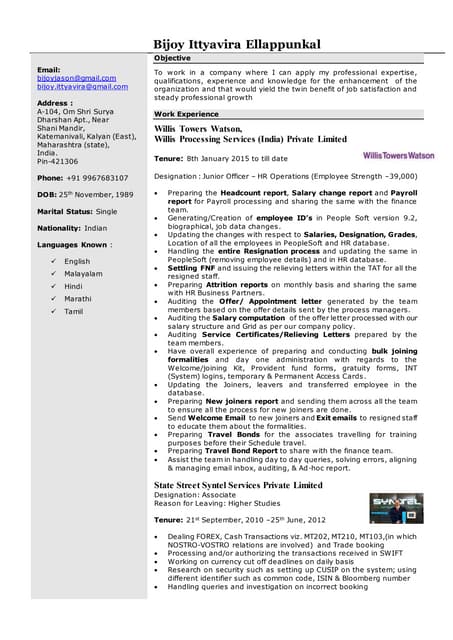 Rupali Resume | DOC | Business Accounting & Finance | Business