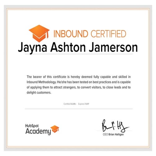 HubSpot Certification | PDF