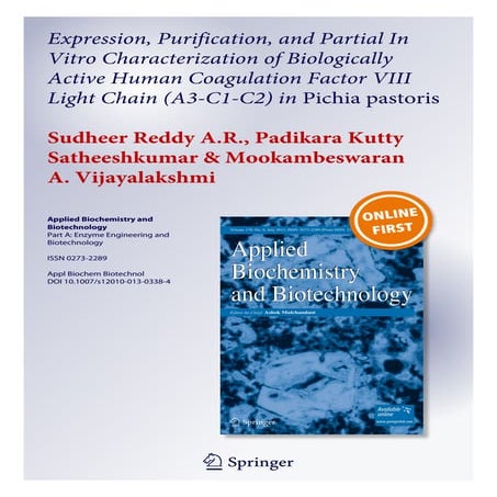 Sudheer's Publication | PDF