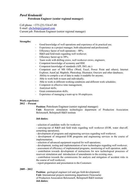CV DFE | PDF