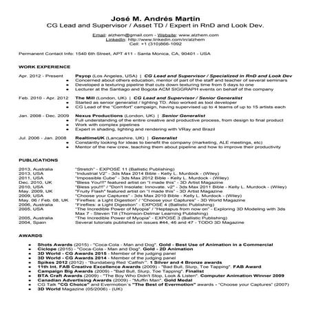 CV Alessandro Nicchi | PDF