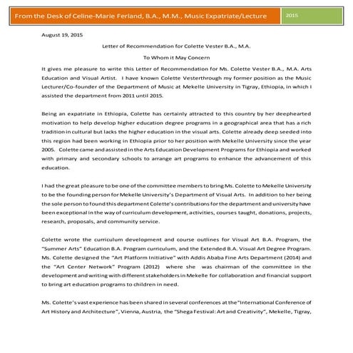 CHM_Recommendation_Letter | PDF