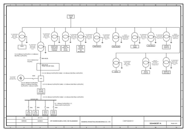 MCC PANEL WIRING, GA and BOM Sample | PDF