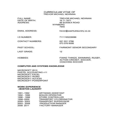 Imdb blank template | DOC