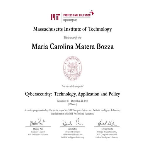 Certificate_MIT | PPT