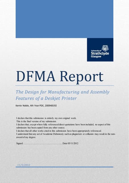 DFM_Training Course | PDF | Business | Business and Finance