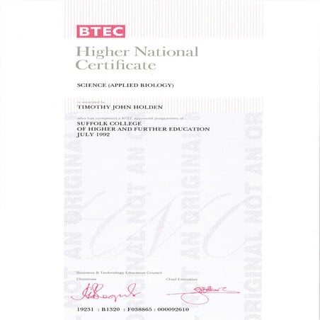 BTec Higher & National Certificate | PDF