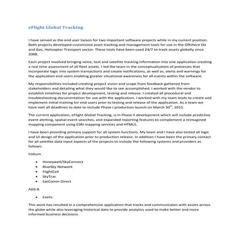 eFlight GT development | PDF | Business | Business and Finance