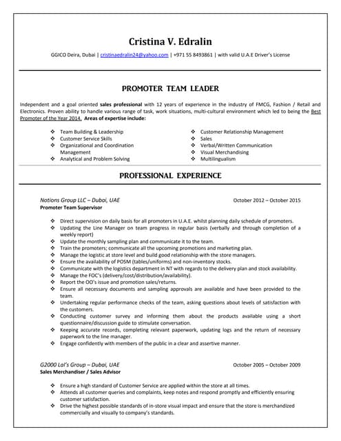RODNEY MCLAUGHLIN Resume 1 | PDF