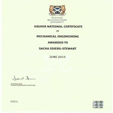 HNC Mechanical Engineering-1 | PDF