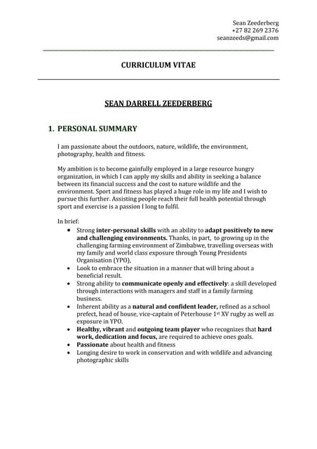 Bongani Maseko CV TV[1] | DOCX
