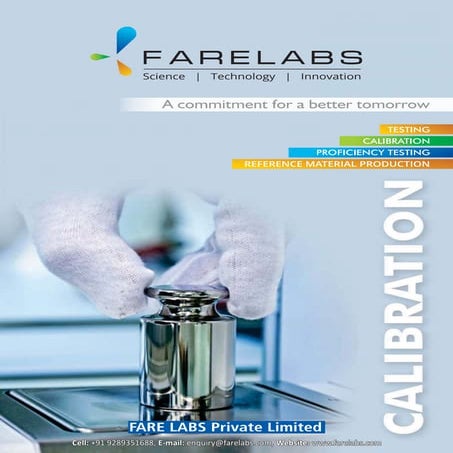 Calibration Laboratory In India - FARE Labs Pvt. Ltd. | PDF