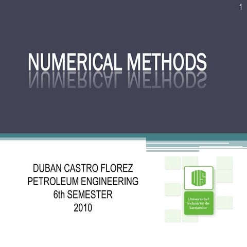 2 Capitulo Metodos Numericos Ppt