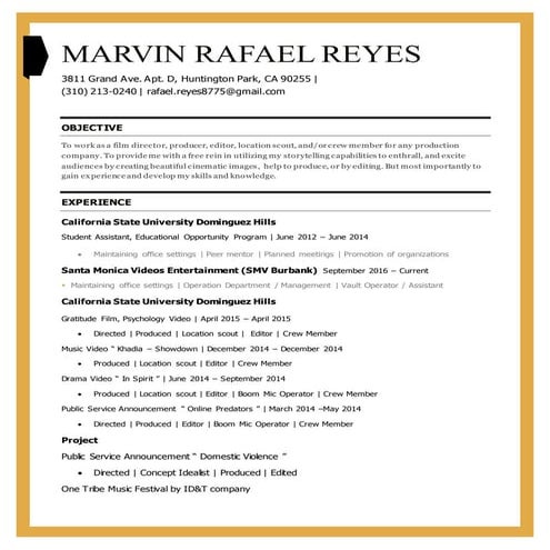 Resume (1) | PDF