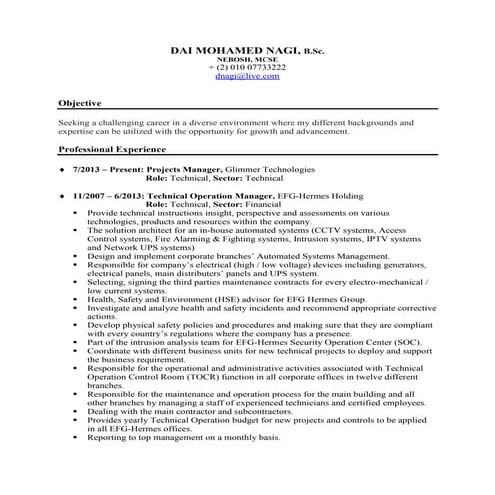 Dai Nagi-Resume | PDF