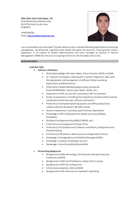 CV update for Jobstreet | PDF