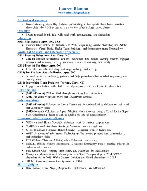Current Resume 2 | PDF