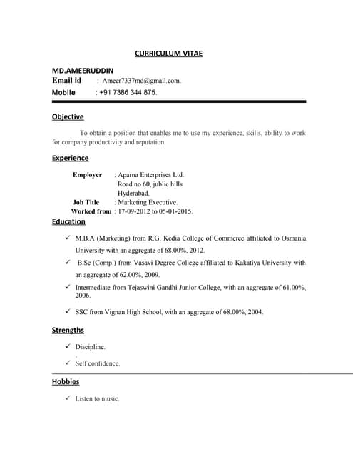 Azam Resume | DOCX
