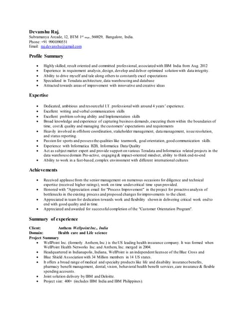 Sumit_Resume_SCM | DOC | Business | Business and Finance
